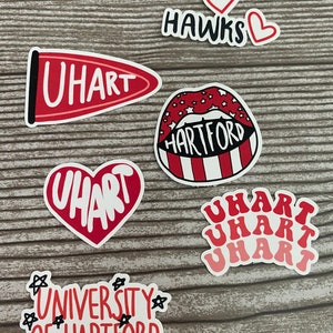 University of Hartford Sticker Set - Etsy