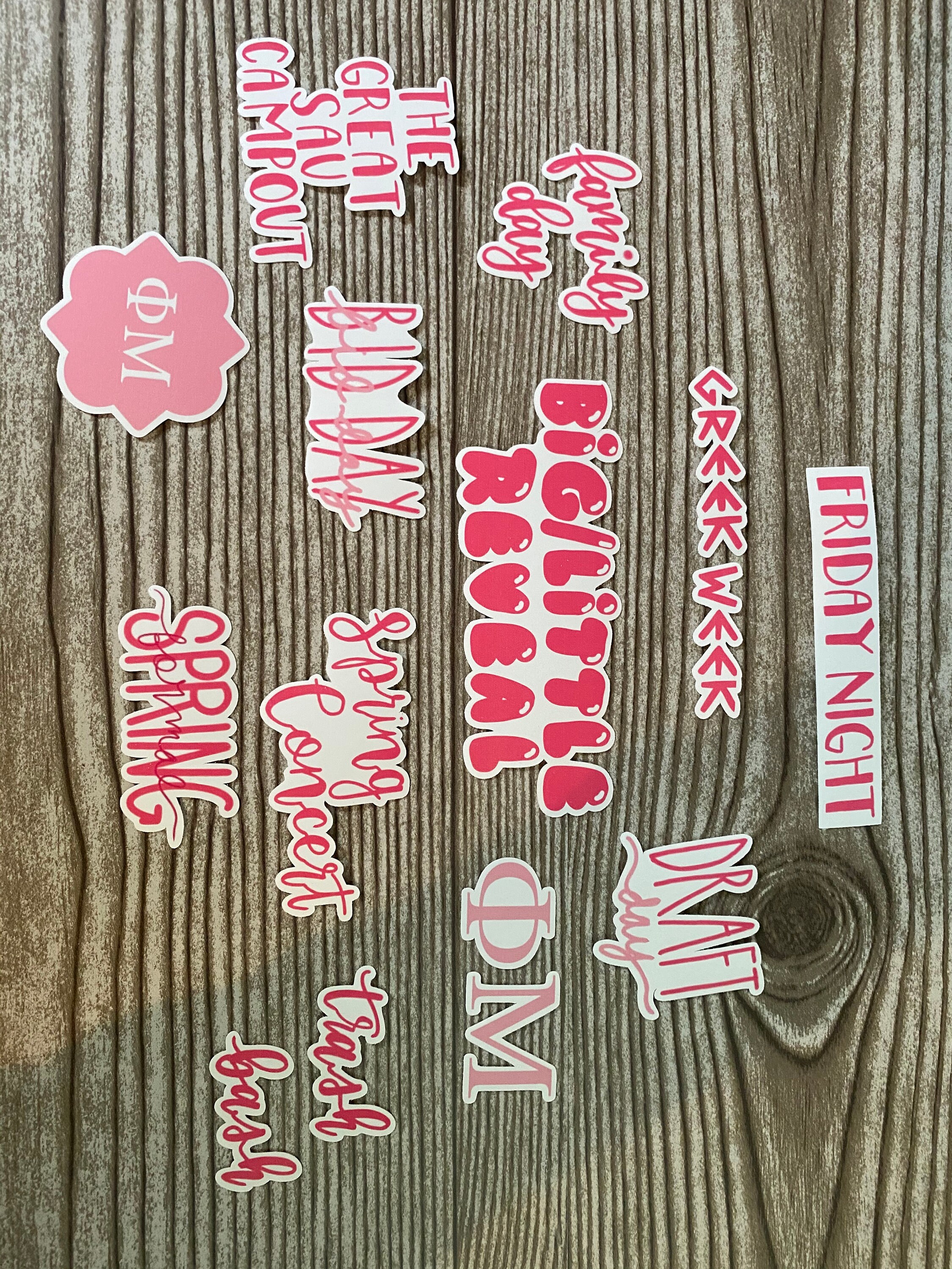 Custom Scrapbook Sticker Set - Etsy