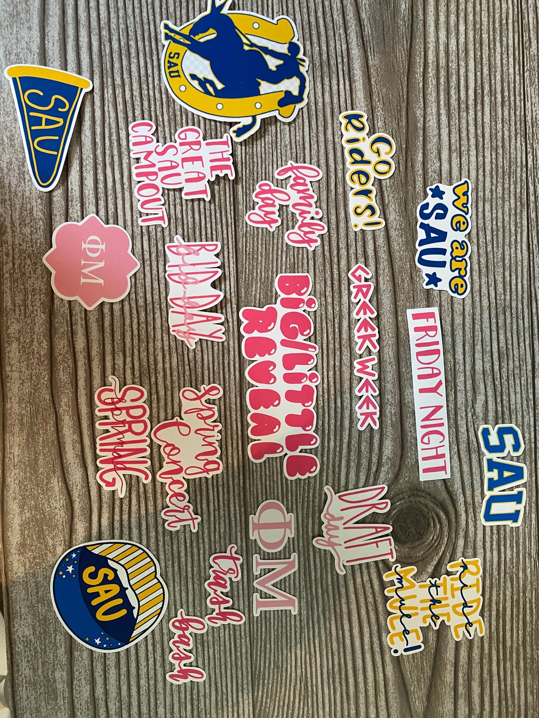 Custom Scrapbook Sticker Set - Etsy