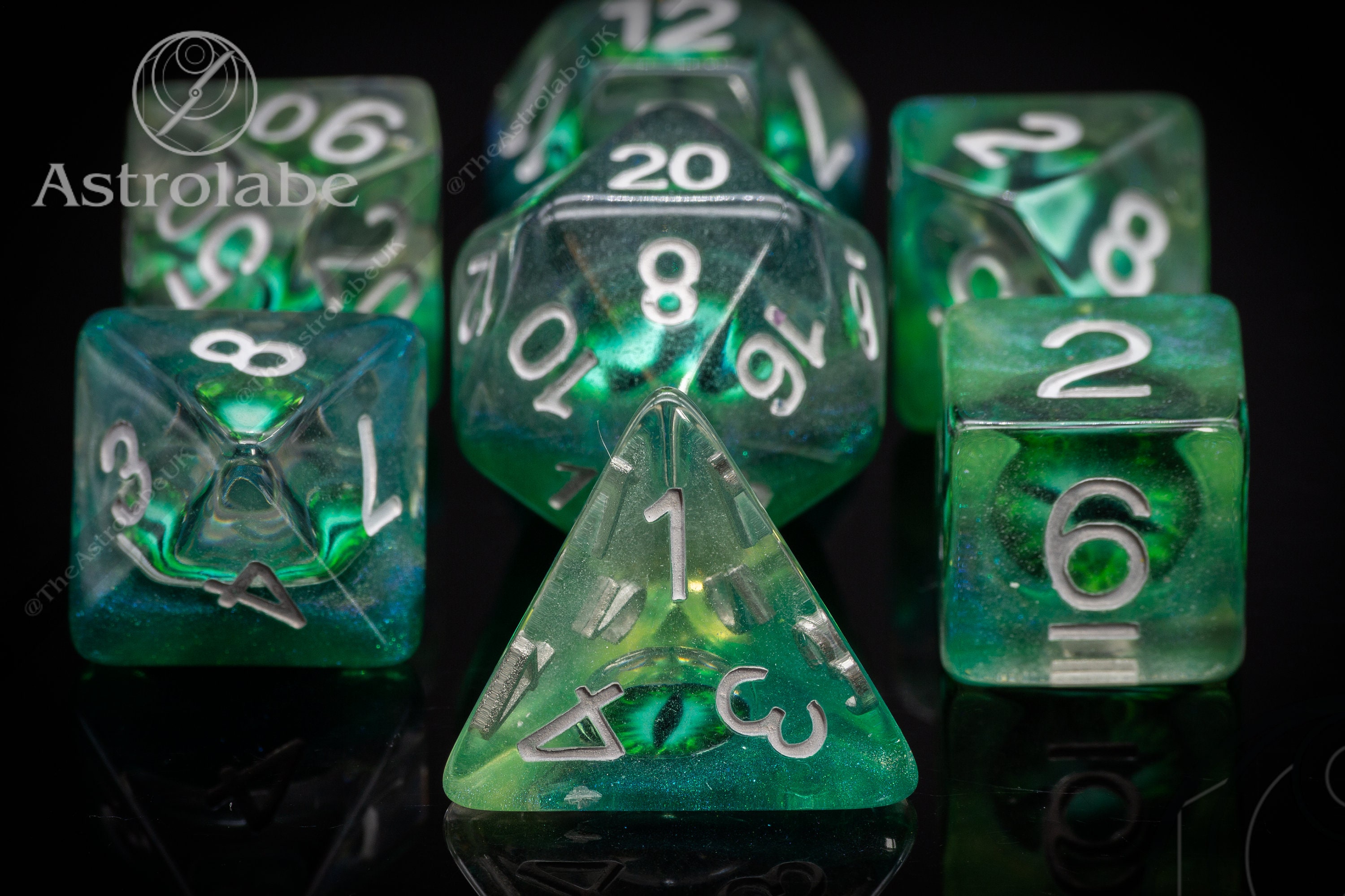 Patron's Call Fathomless Dnd Dice Set Perfect | Etsy