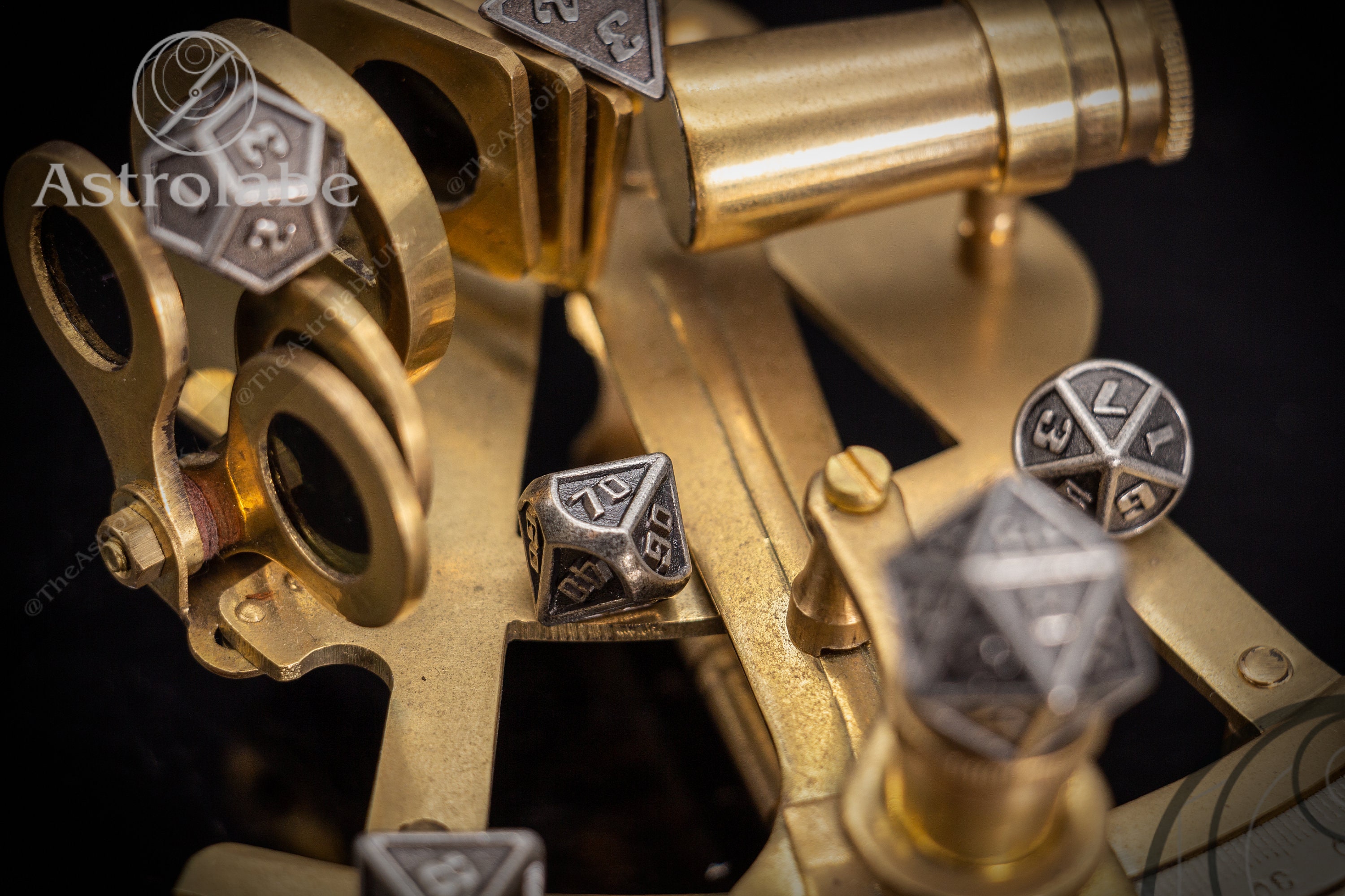 MINI Vanguard Adamantite Tiny Size Metal Dnd Dice Set - Etsy UK