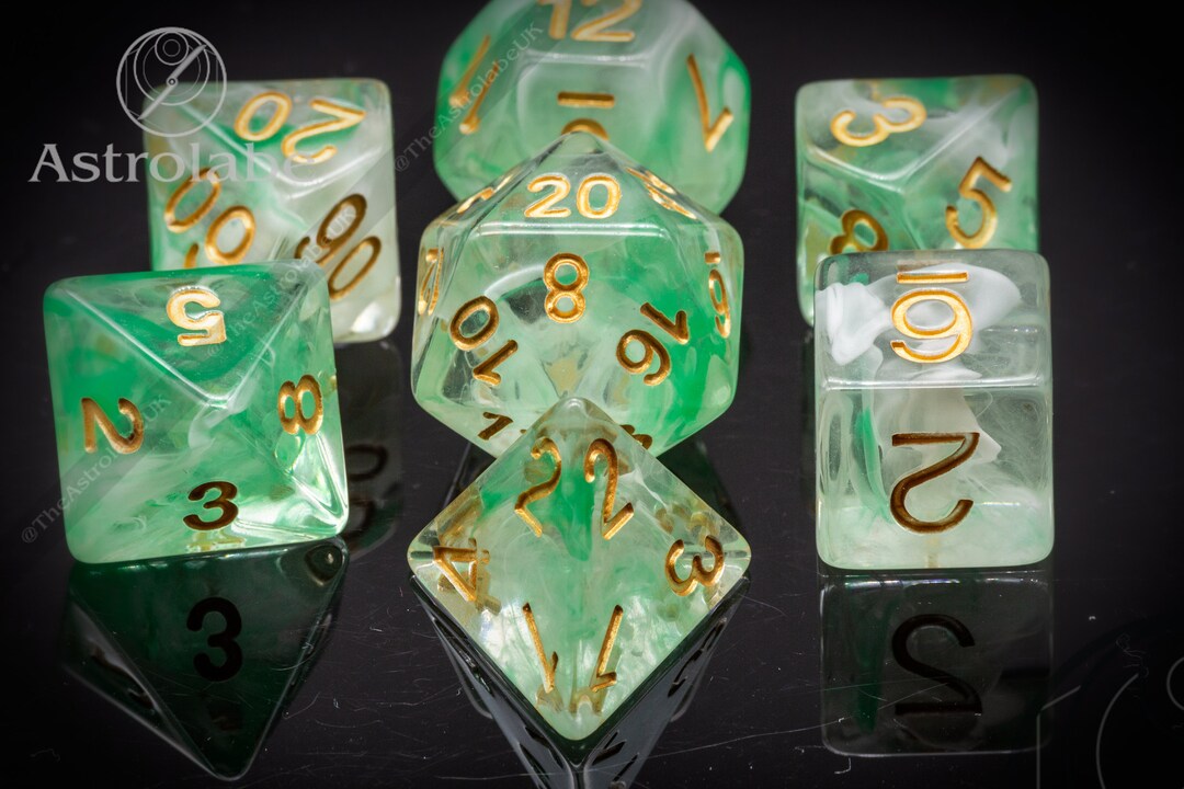 Essence of Earth Dnd Dice Set Perfect Christmas Gift for Fans of ...