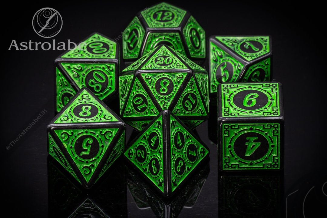 Magic School of Abjuration Dnd Dice Set Perfect Christmas Gift for Fans ...