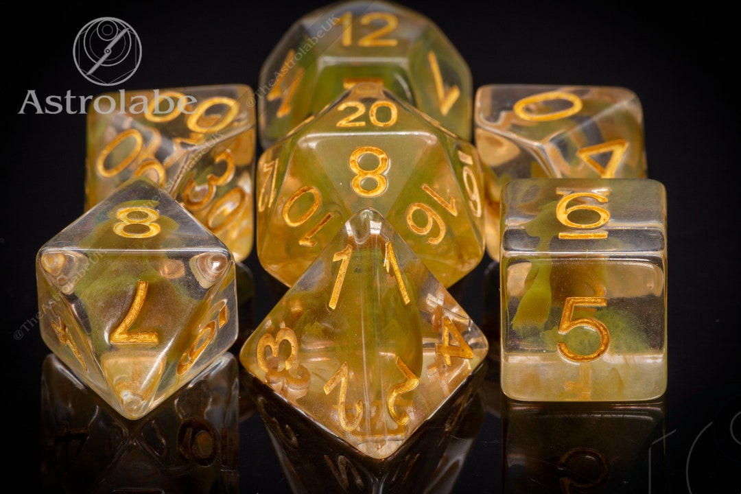 Essence of Time Dnd Dice Set Perfect Gift for Fans of Dungeons and ...