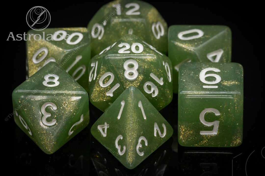Ivy Trail Dnd Dice Set Perfect Gift for Fans of Dungeons and Dragons ...