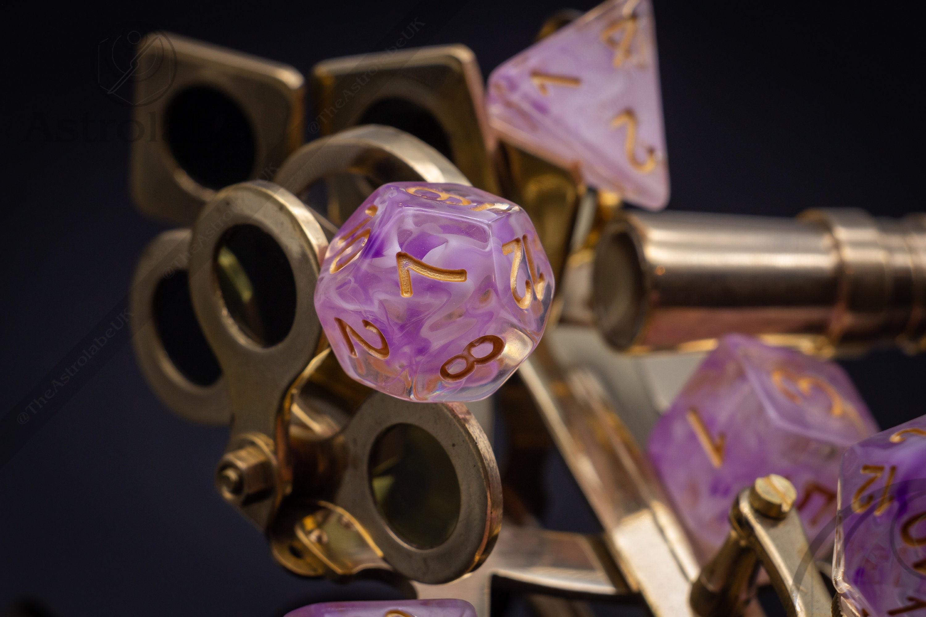 Essence of Arcane DnD dice set perfect Halloween gift for | Etsy