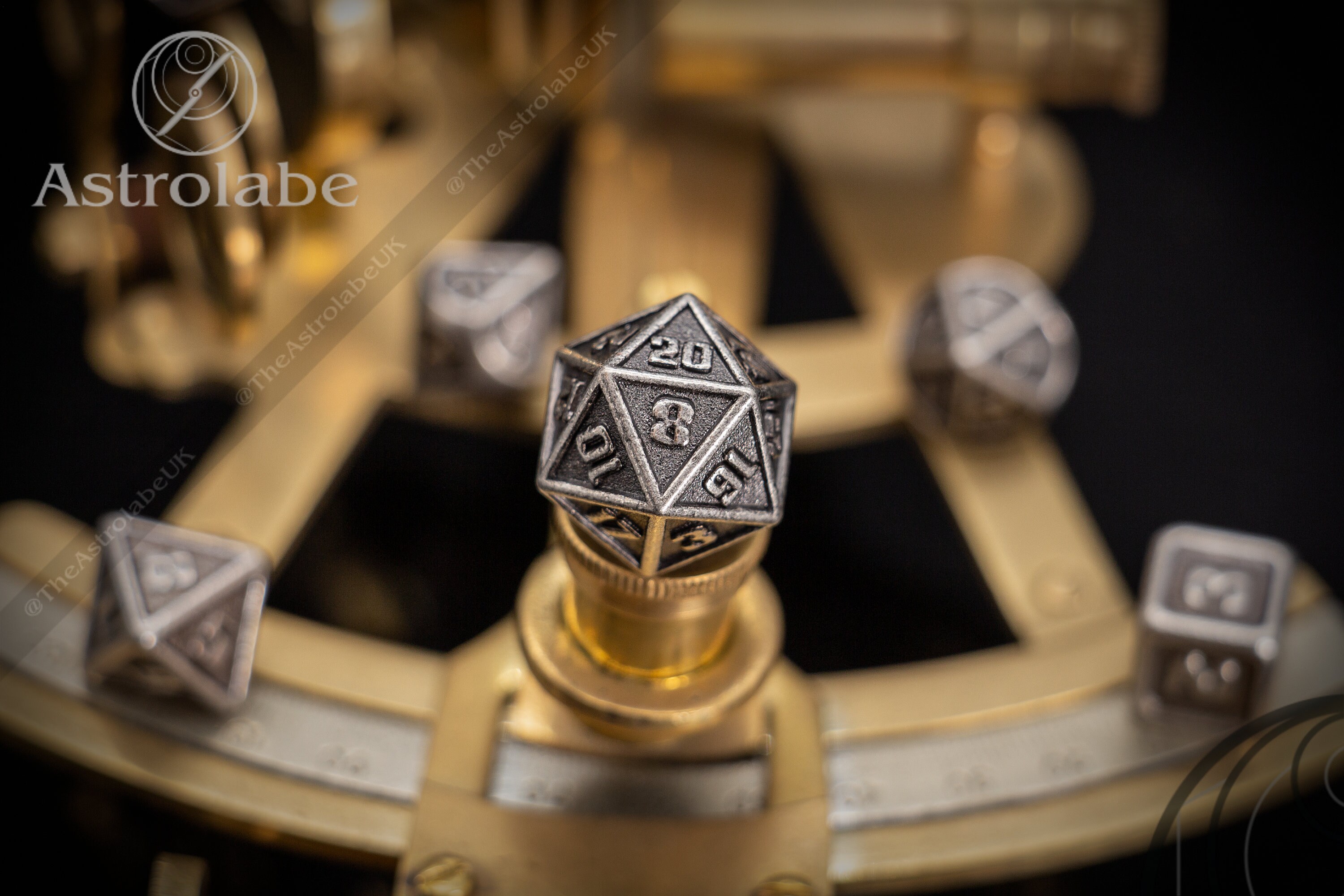 MINI Vanguard Adamantite Tiny Size Metal Dnd Dice Set - Etsy UK