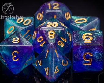 Under the Sea Tide Pool Dnd Dice Set Perfect Gift for Fans of Dungeons ...