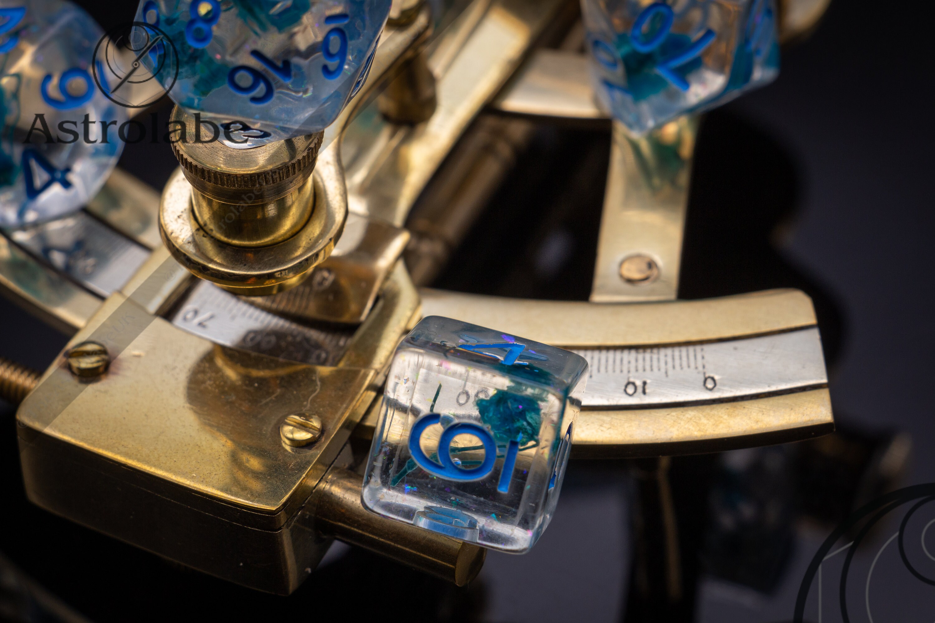 Druidcraft Flower Bluebell DnD dice set gift perfect for | Etsy