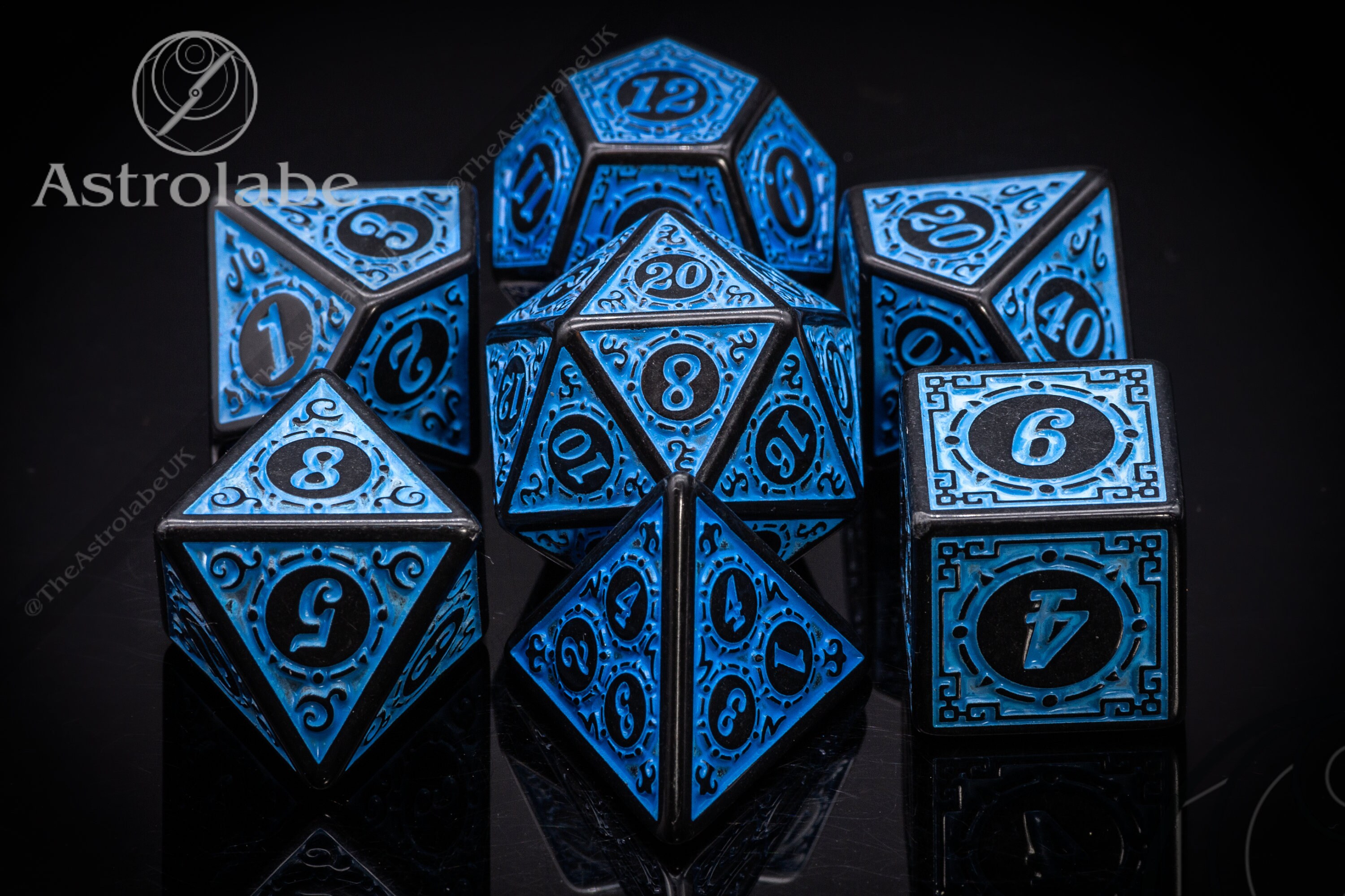 Magic School of Evocation Dnd Dice Set Perfect Gift for Fans - Etsy UK