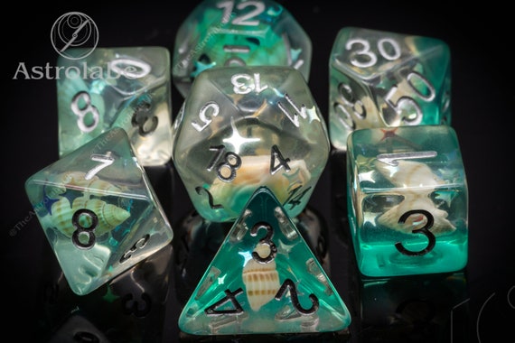 Under the Sea Tide Pool Dnd Dice Set Perfect Gift for Fans | Etsy