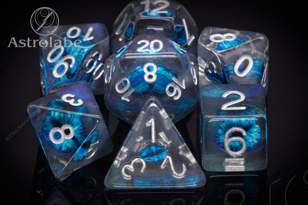 Patron's Call Leviathan Demon Dnd Dice Set Perfect Christmas Gift for ...