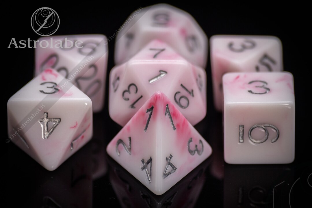 Bloodstone Dnd Dice Set Perfect Christmas Gift for Fans of - Etsy