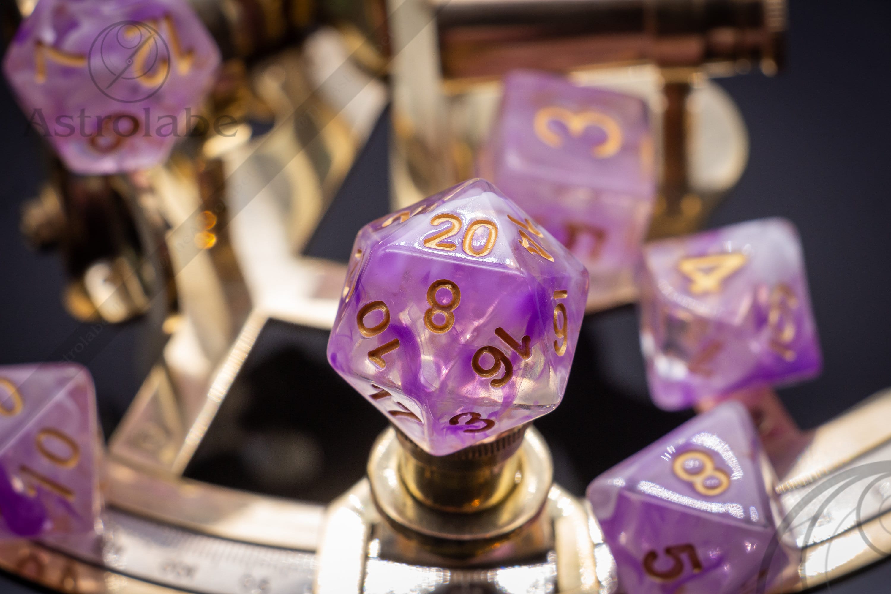 Essence of Arcane DnD dice set perfect Halloween gift for | Etsy