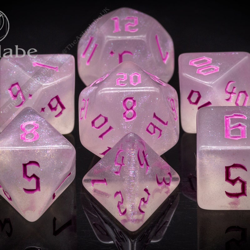 Pink Dice - Etsy