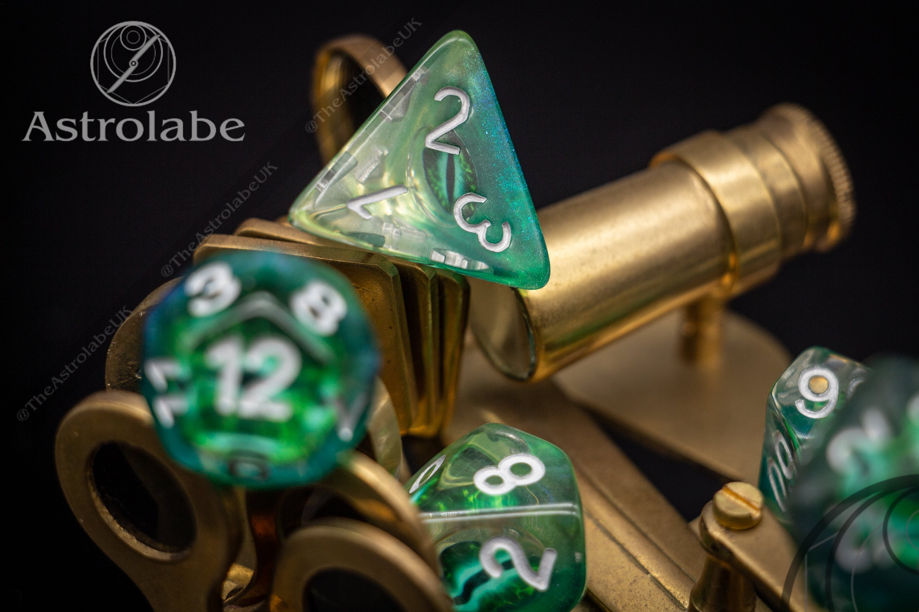 Patron's Call Fathomless Dnd Dice Set Perfect | Etsy