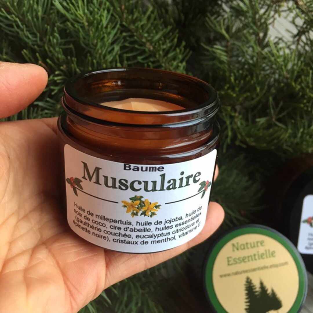 Muscle Balm. Relief From Sore Muscles. Wintergreen, Spruce, Eucalyptus ...