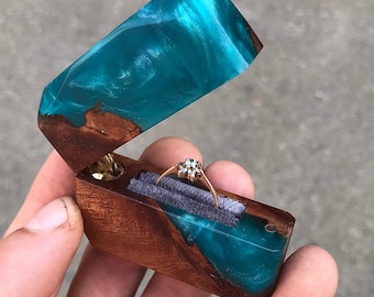 Wood Resin Box | Etsy