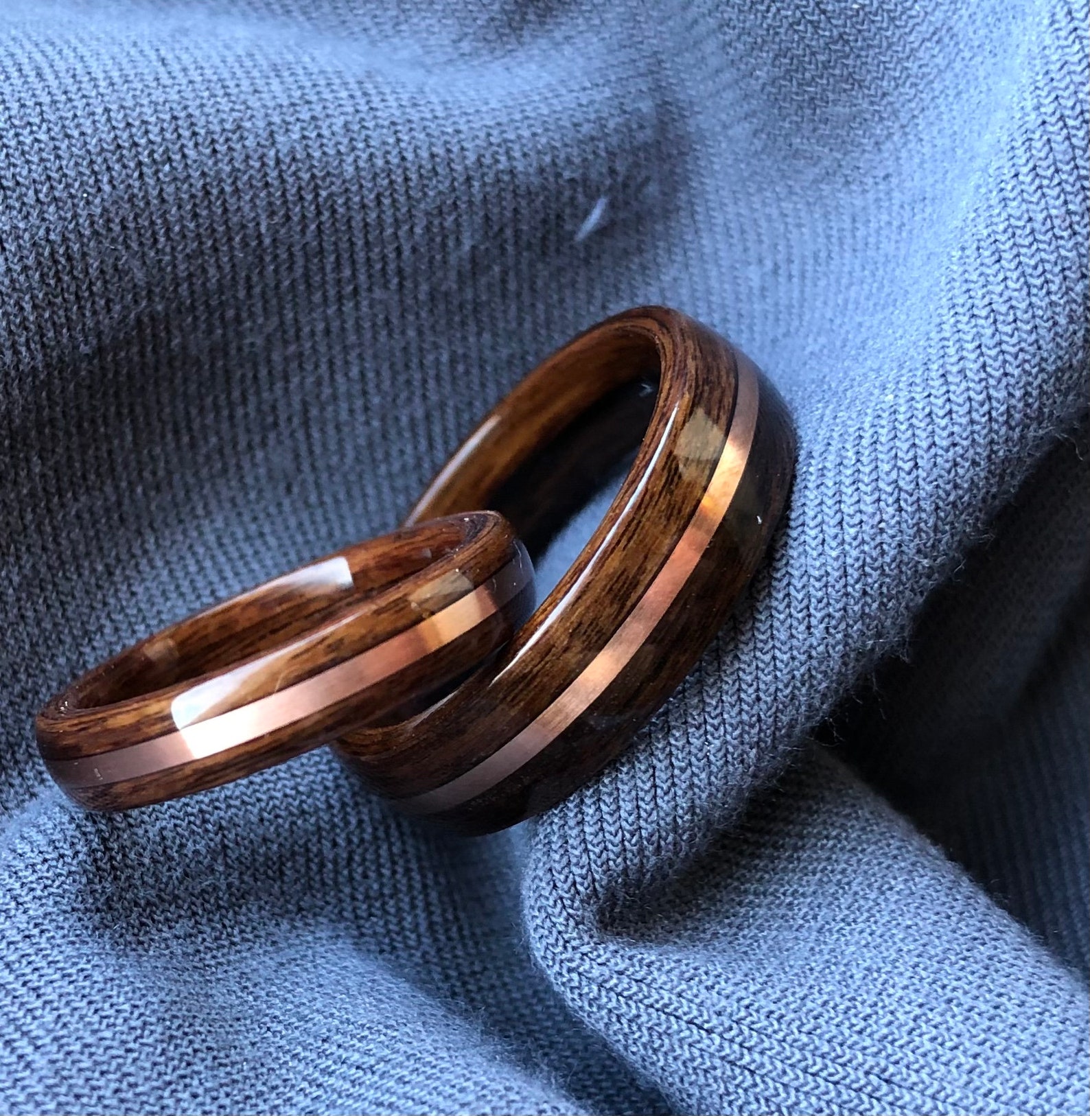 Valentines Ring Wood. Wood and Epoxy Resin Ring. Wood Ring - Etsy