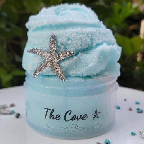 The Cove 7 Oz Blue Cloud Slime Fluffy Slime Slime for - Etsy