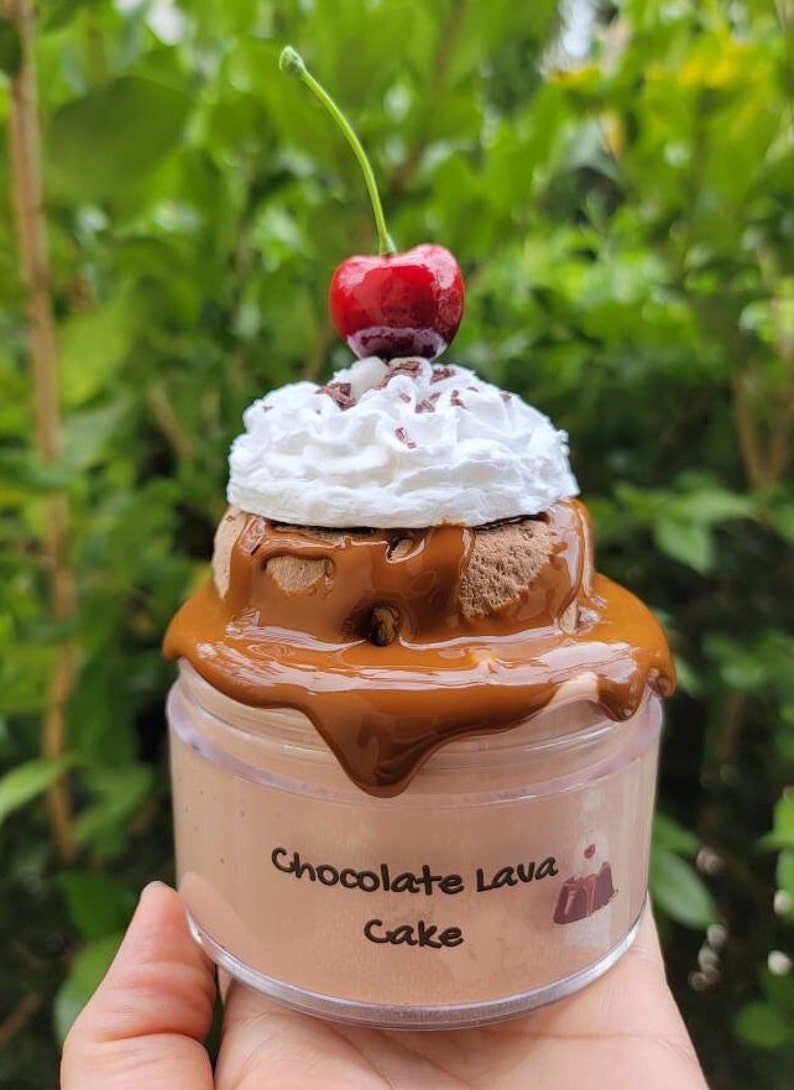 Lava Cake DIY Slime Thick and Glossy Slime Chocolate Cake - Etsy