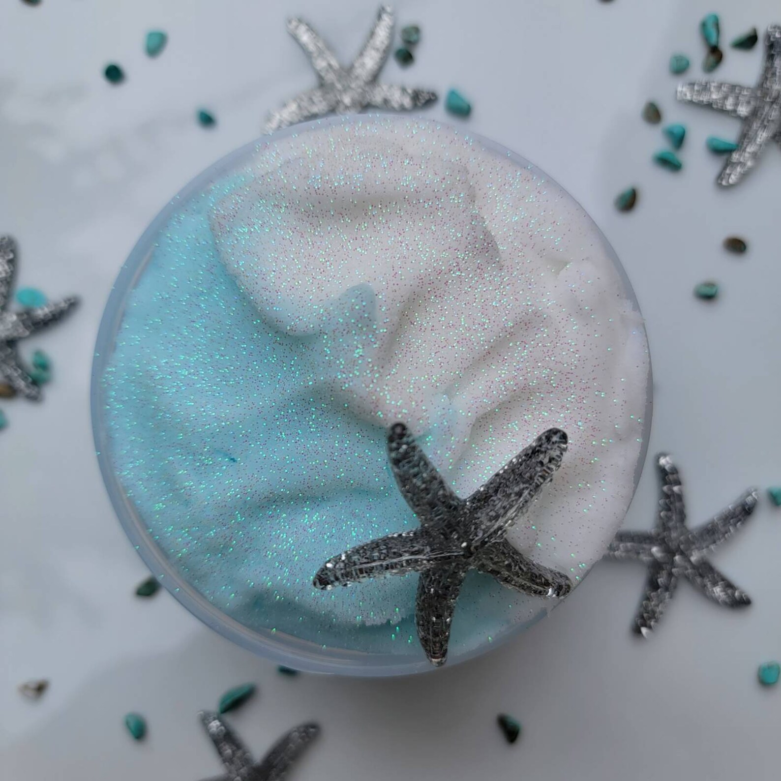 The Cove 7 Oz Blue Cloud Slime Fluffy Slime Slime for - Etsy