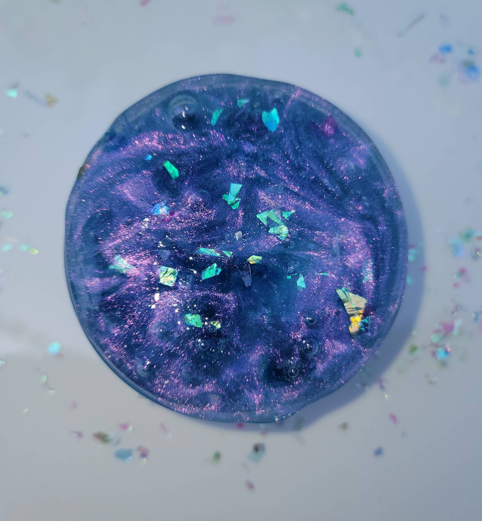 Chromatic Slime Color Shifting Slime Ocean Slime Duo Chrome - Etsy