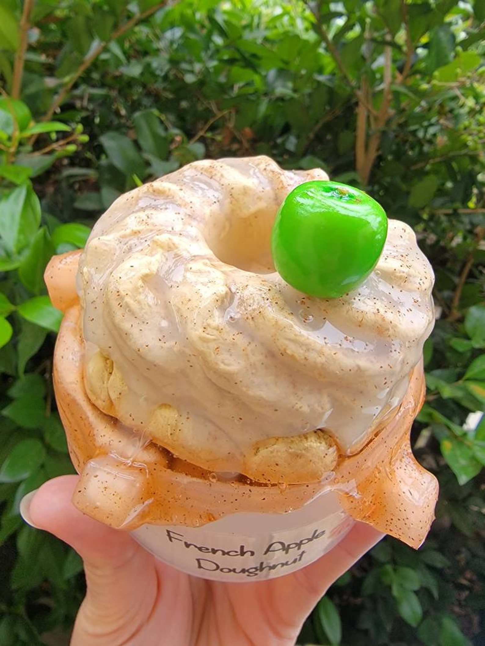 Apple Doughnut DIY Slime Snow Butter Slime Apple Slime - Etsy