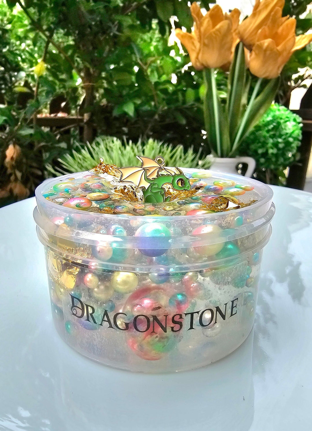 Dragonstone, Clear Slime, Dragon Slime, Beaded Slime, Rainbow Slime ...