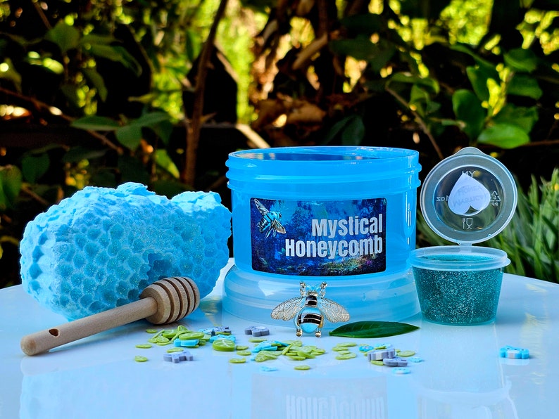 Mystical Honeycomb, DIY Slime Kit, Bee Slime, Jelly Creme Slime ...