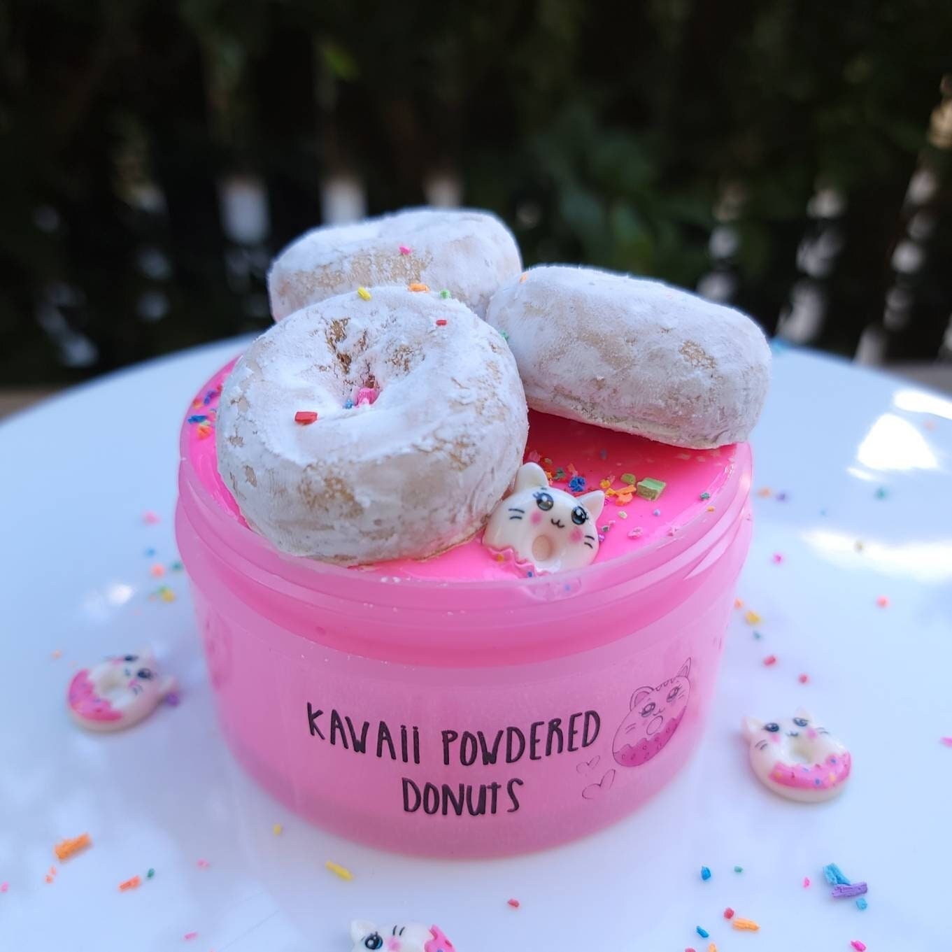 Kawaii Donuts DIY Slime Thick Glossy Slime Clay Slime - Etsy