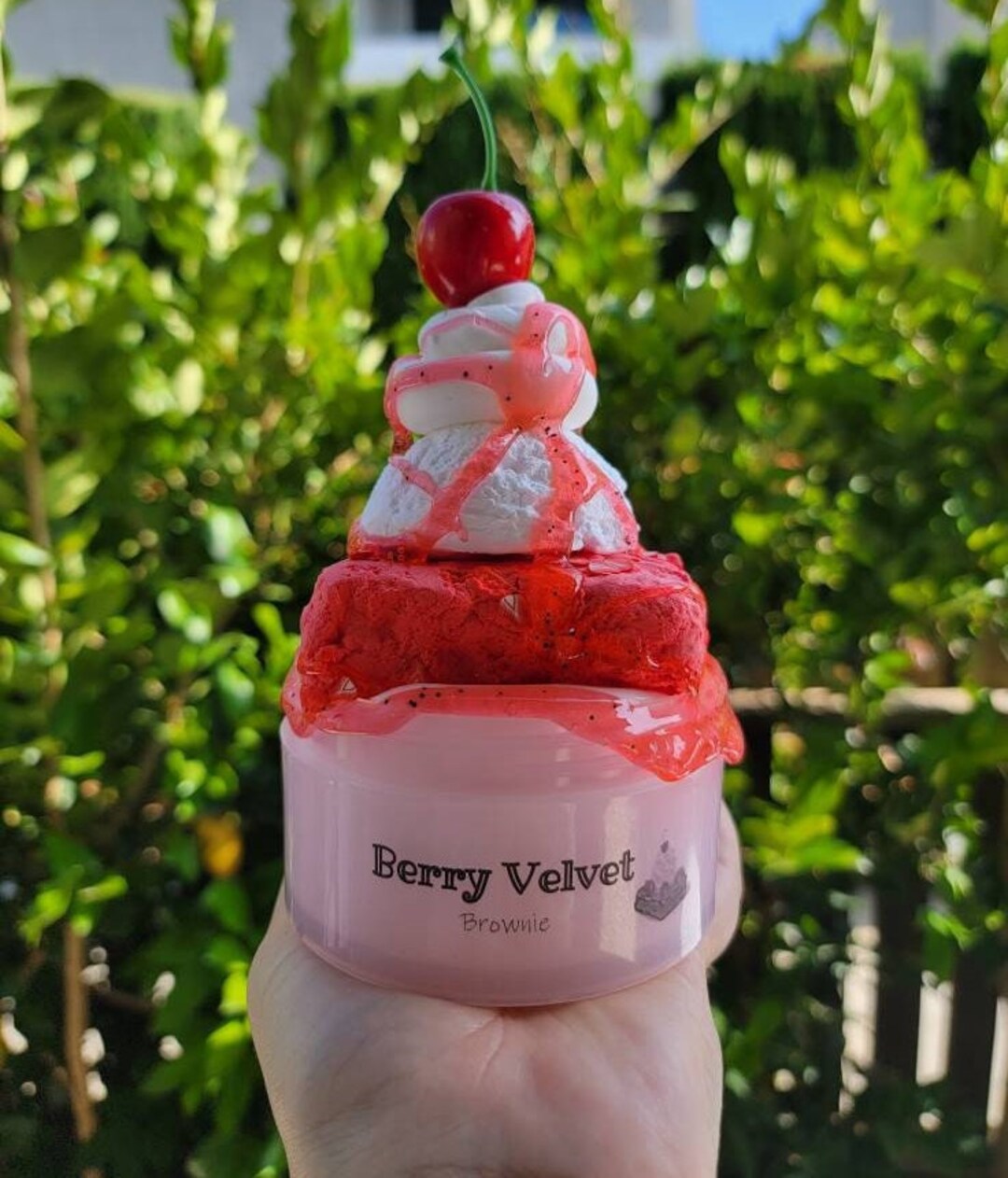 Red Velvet, DIY Slime, Thick Butter Slime, Clay Slime, Strawberry Slime ...