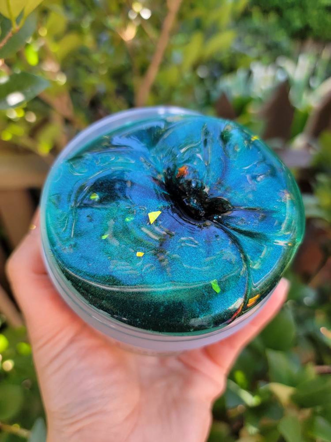 Jade Forest Chromatic Slime Metallic Slime Fall Slime - Etsy