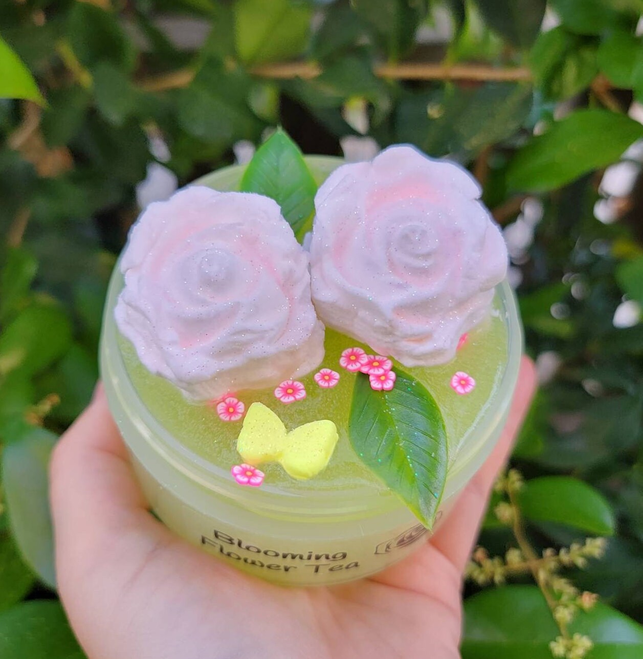 Blooming Flower 10oz DIY Jelly Slime Jelly Clay Slime. - Etsy