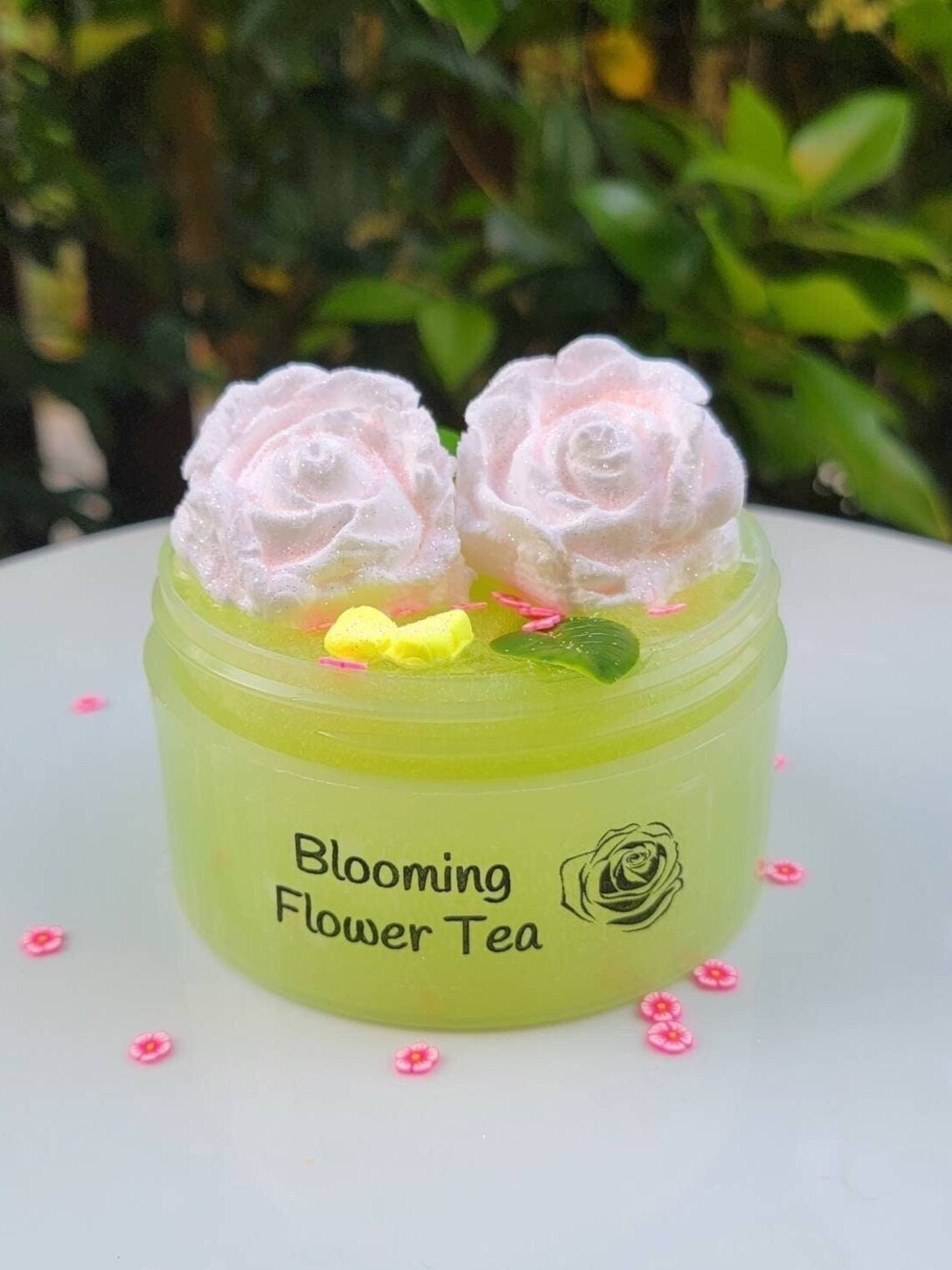 Blooming Flower 10oz DIY Jelly Slime Jelly Clay Slime. - Etsy