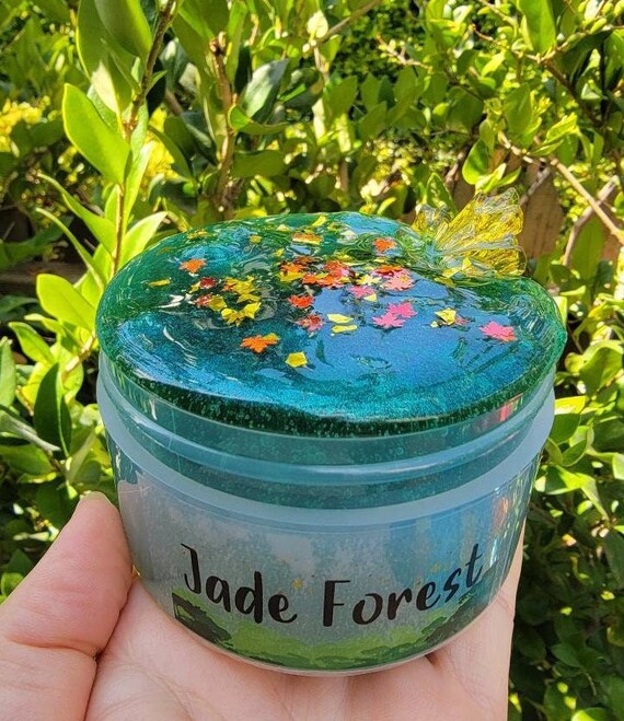 Jade Forest Chromatic Slime Metallic Slime Fall Slime - Etsy