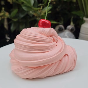 Cherry Tart, DIY Slime Kit, Thick Glossy Slime, Clay Slime, Cherry ...