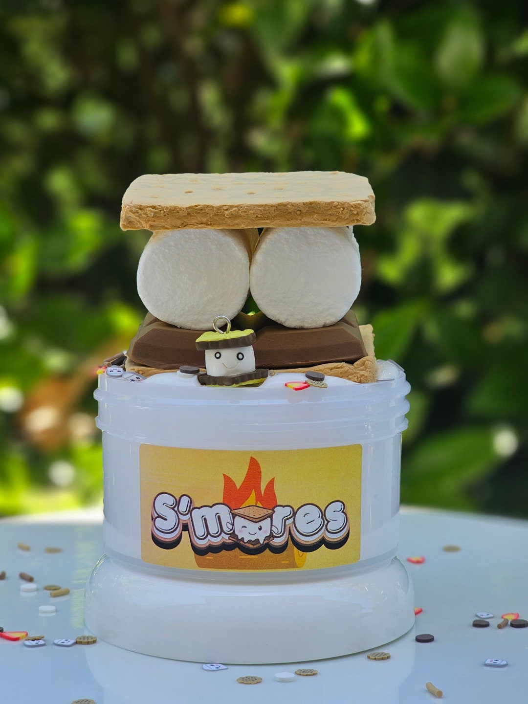 S'mores, DIY Slime Kit, DIY Clay Kit, Thick and Glossy, Butter Slime ...