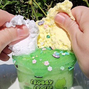 Froggy Frolic, DIY Slime, Snow Fizz Slime, Rice Krispies Slime, Gifts ...