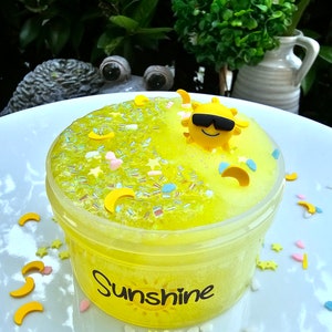 Sunshine, Icee Slime, Bingsu Slime, Summer Slime, Gifts for Kids - Etsy