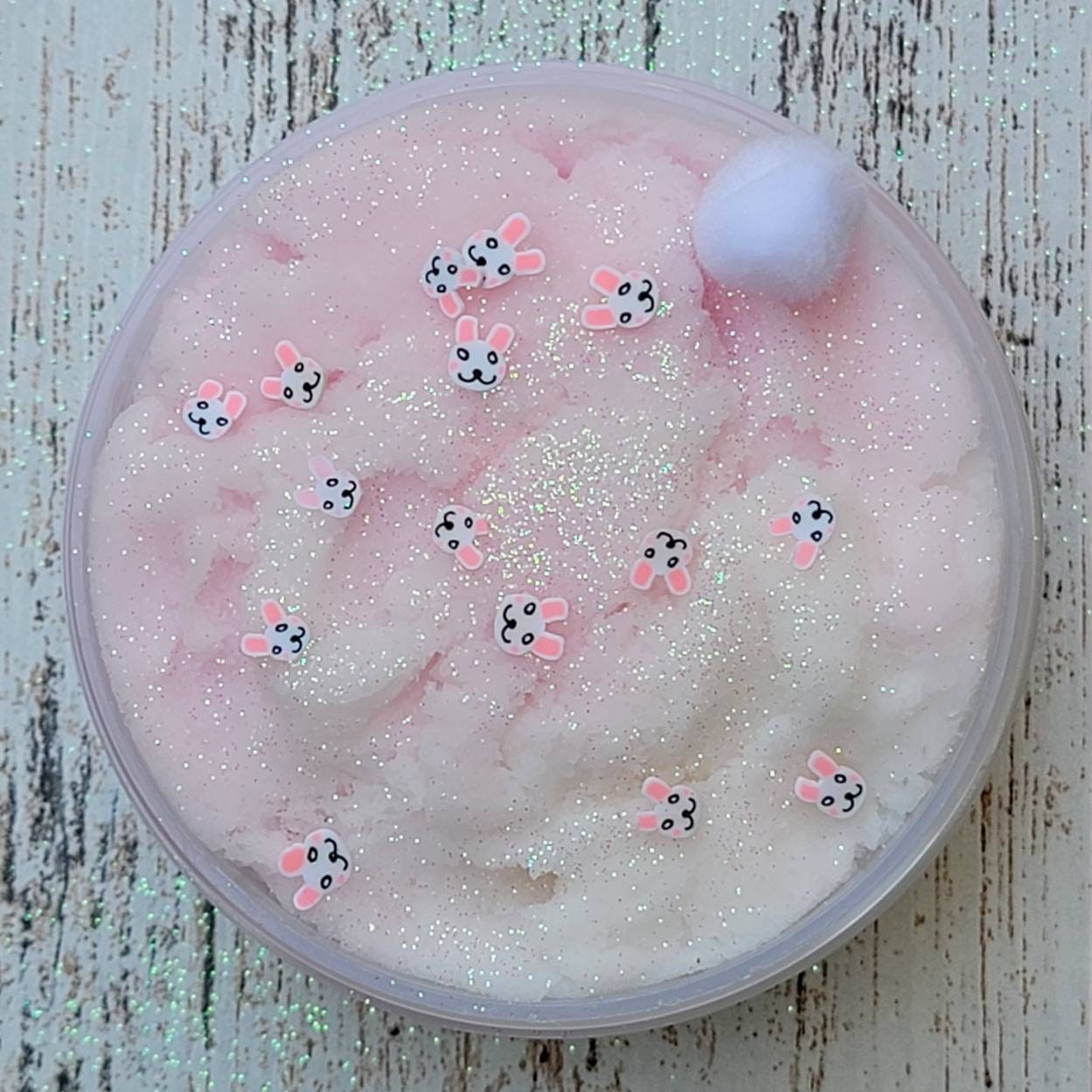 Fluffy Bunny Cloud Slime 7.5 Oz Pink Cloud Slime Fluffy - Etsy