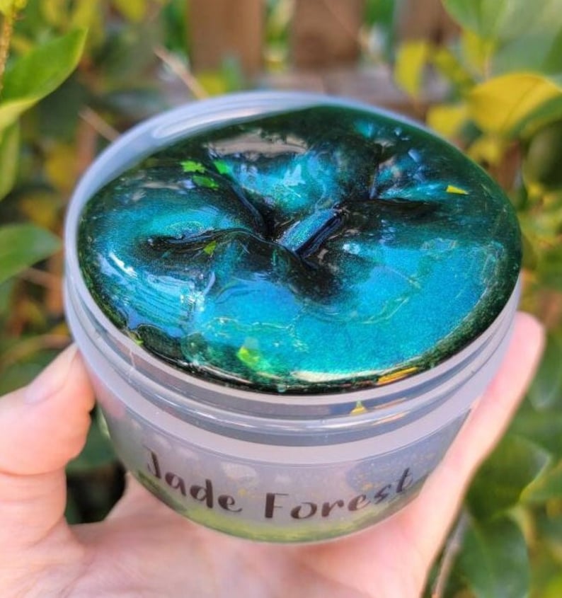 Jade Forest Chromatic Slime Metallic Slime Fall Slime - Etsy