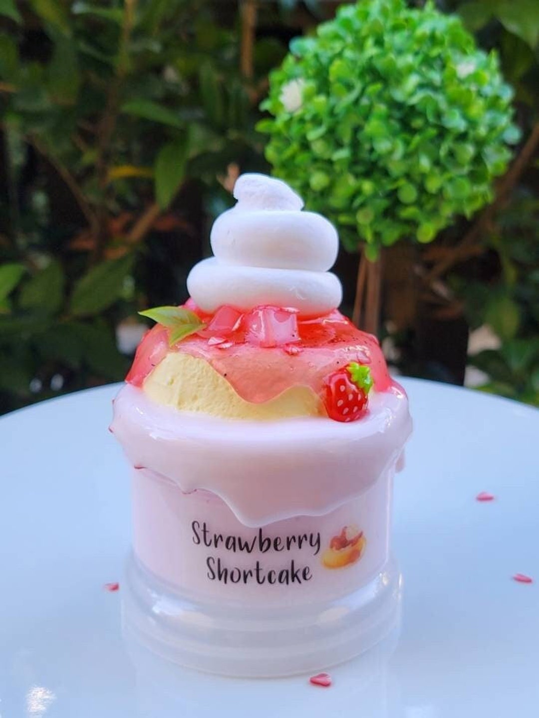 Strawberry Shortcake, DIY Slime, Clay Slime, Jelly Cube Slime, Thick ...