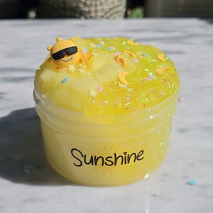 Sunshine, Icee Slime, Bingsu Slime, Summer Slime, Gifts for Kids - Etsy