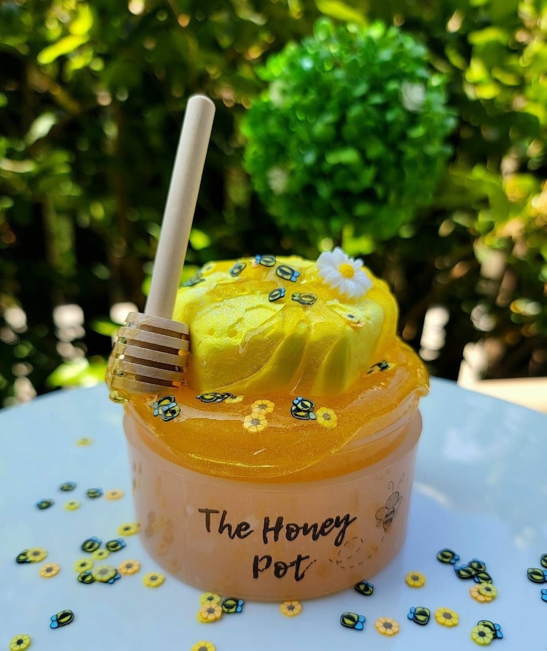 DIY Honey Pot Slime, 12oz Bee Slime, Honeybee Slime, Super Inflating ...