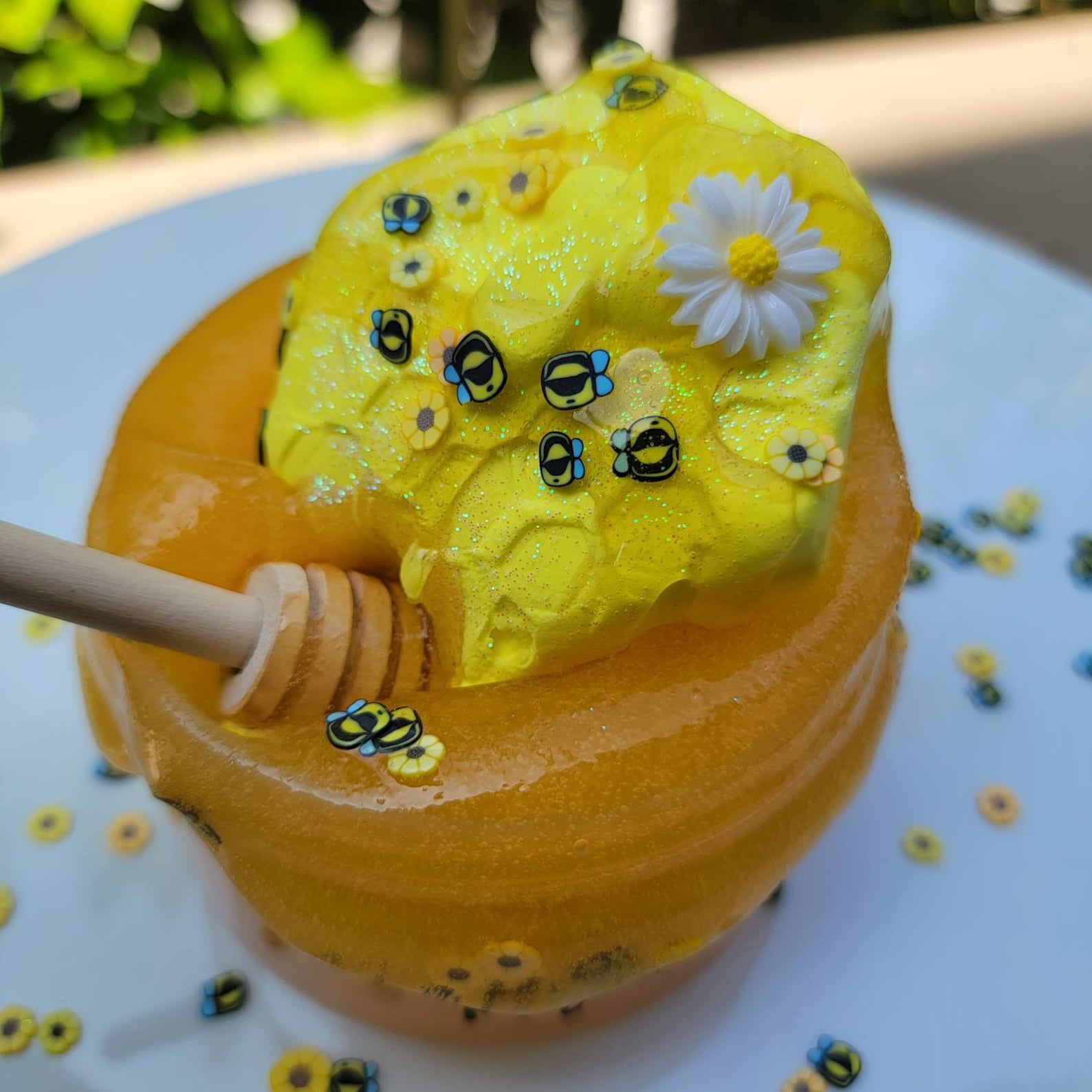 DIY Honey Pot Slime 12oz Bee Slime Honeybee Slime Super | Etsy