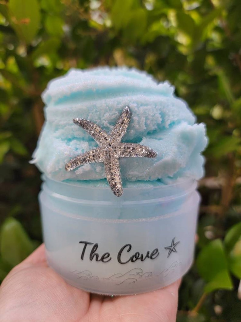 The Cove 7 Oz Blue Cloud Slime Fluffy Slime Slime for - Etsy