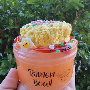 Ramen Bowl, DIY Slime, Ramen Slime, Jelly Slime, Jelly Creme Slime ...