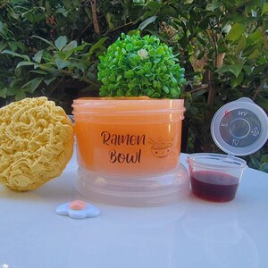 Ramen Bowl, DIY Slime, Ramen Slime, Jelly Slime, Jelly Creme Slime ...