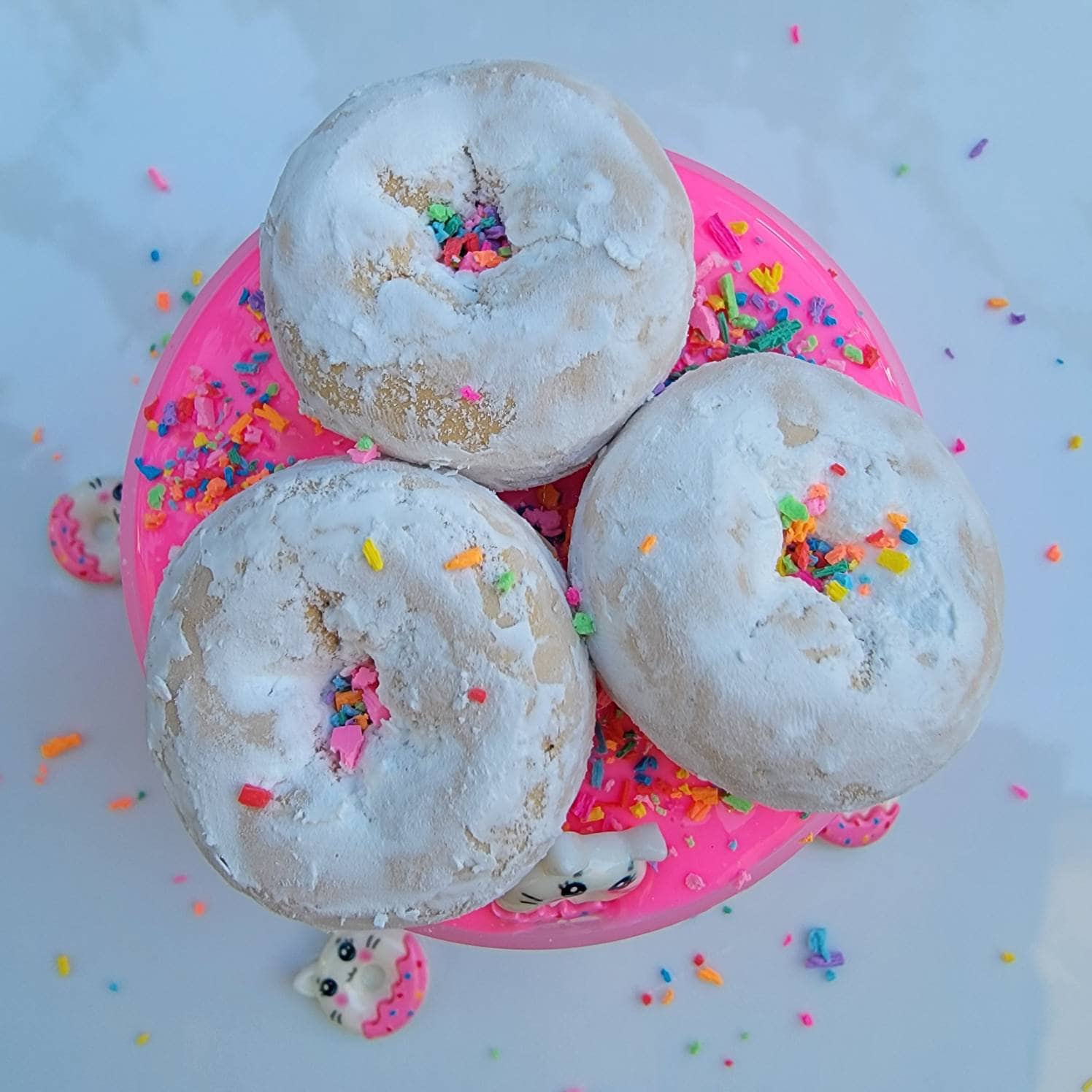 Kawaii Donuts DIY Slime Thick Glossy Slime Clay Slime - Etsy